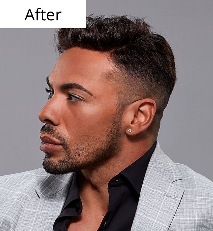 Bonded Toppers for Men | Tammy Lobato Pty Ltd